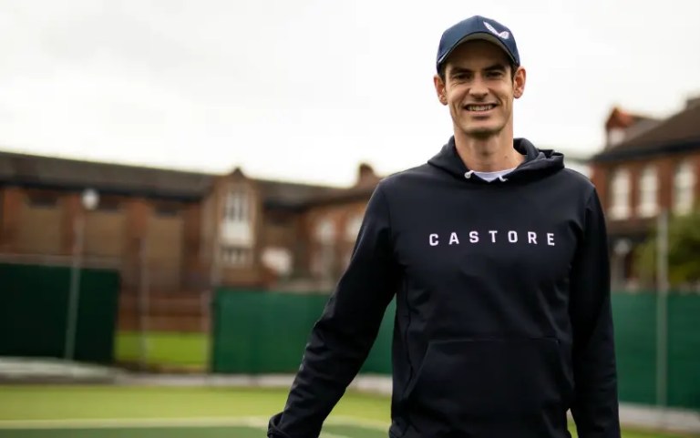 Andy Murray Became The Face Of The British Premium Brand Castore Photo