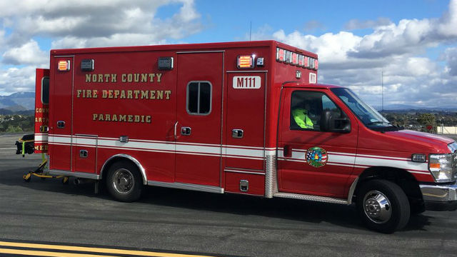 Three Injured During Pursuit When Suv Crashes Into Ambulance In