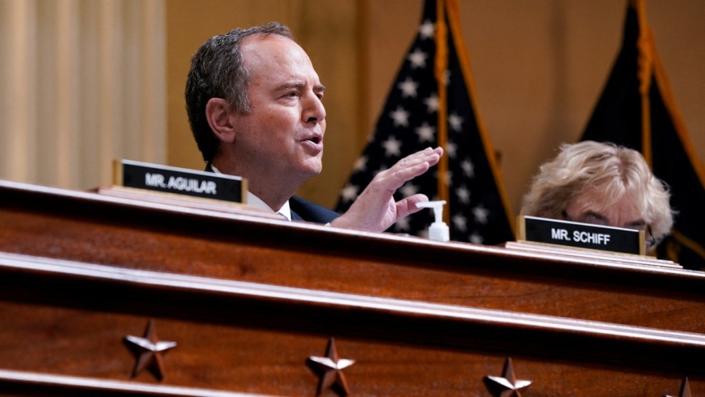 California Rep Adam Schiff Calls Censure By Republican House Members