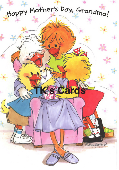 Suzys Zoo Grandma Group Hug Mothers Day Die Cut Card Dmd60419 Tk