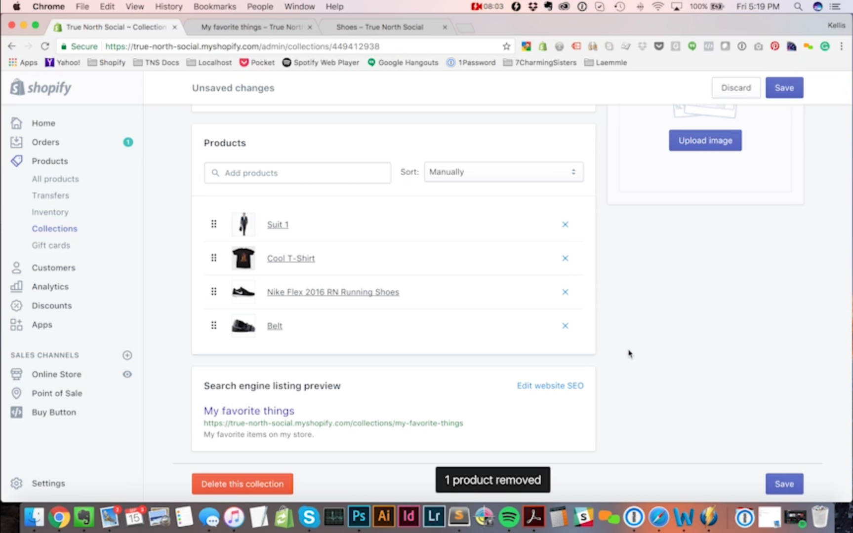 How To Create Collections In Shopify Video Tutorial True North Social