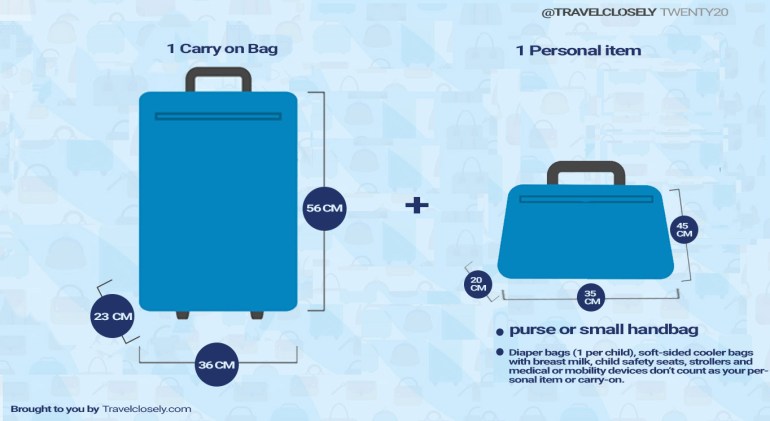 American Air Carry On Bag Size Iucn Water