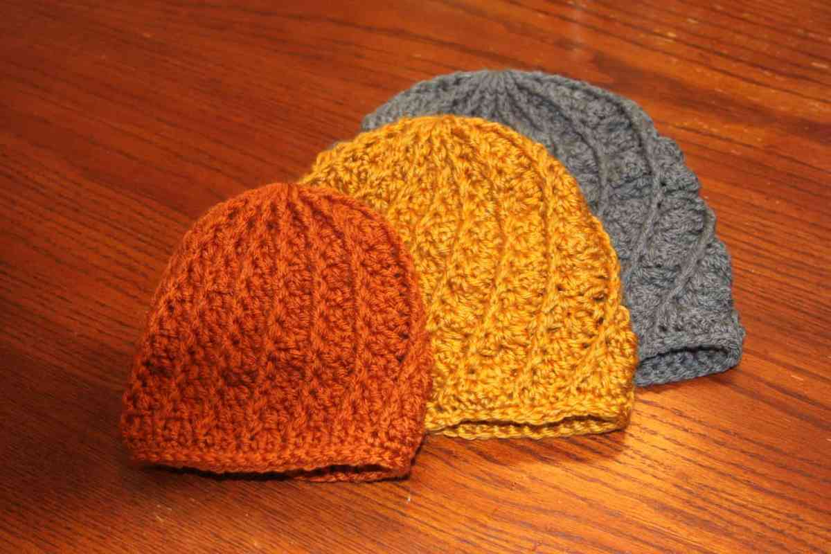 Adult Crochet Hat Free Crochet Pattern Crochet Texture Beanie