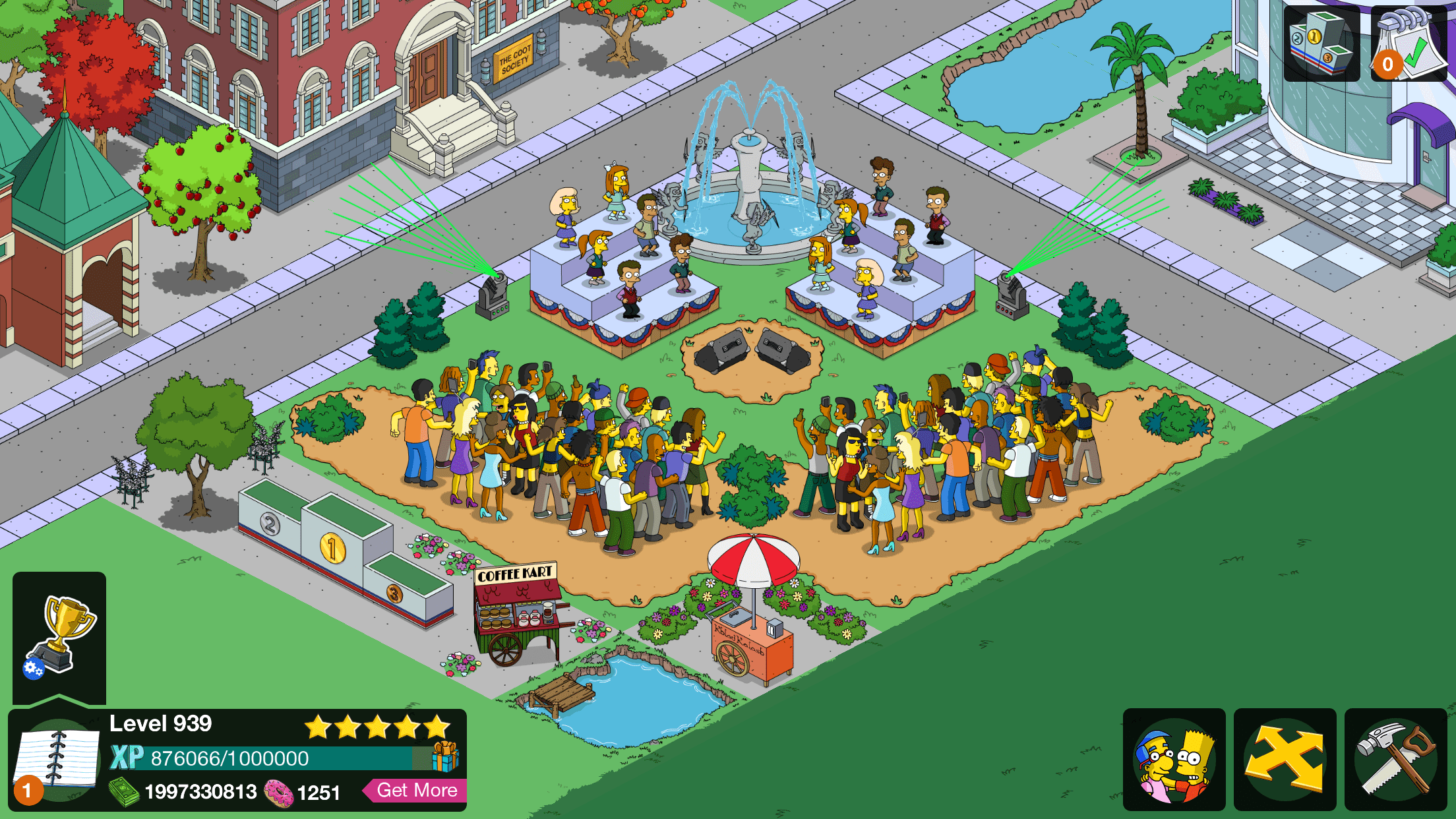 Springfield Showoff Summer Games 2020the Simpsons Tapped Out