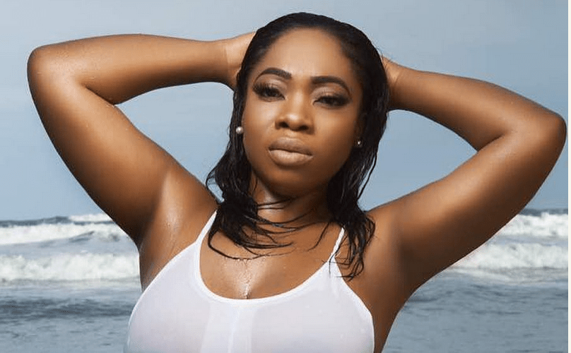 Ghanaian Actress Moesha Boduong Shares Racy Swimsuit Photo