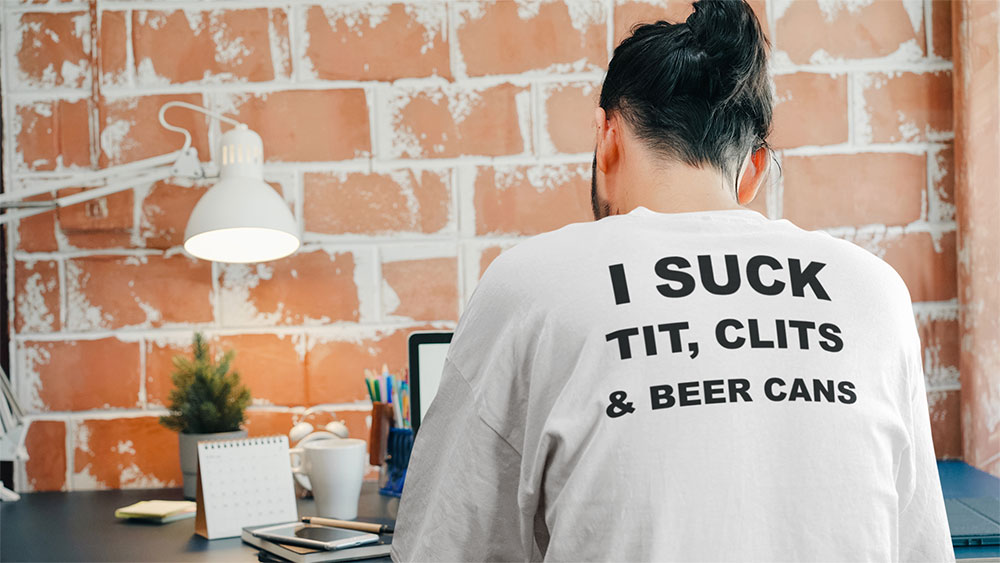 I Suck Tit Clits And Beer Cans Shirt