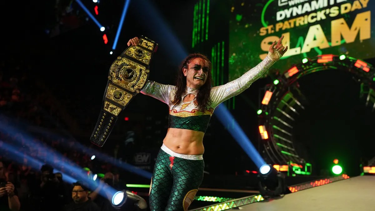 Thunder Rosa Revela Su Objetivo Como Campeona Mundial Femenina De Aew