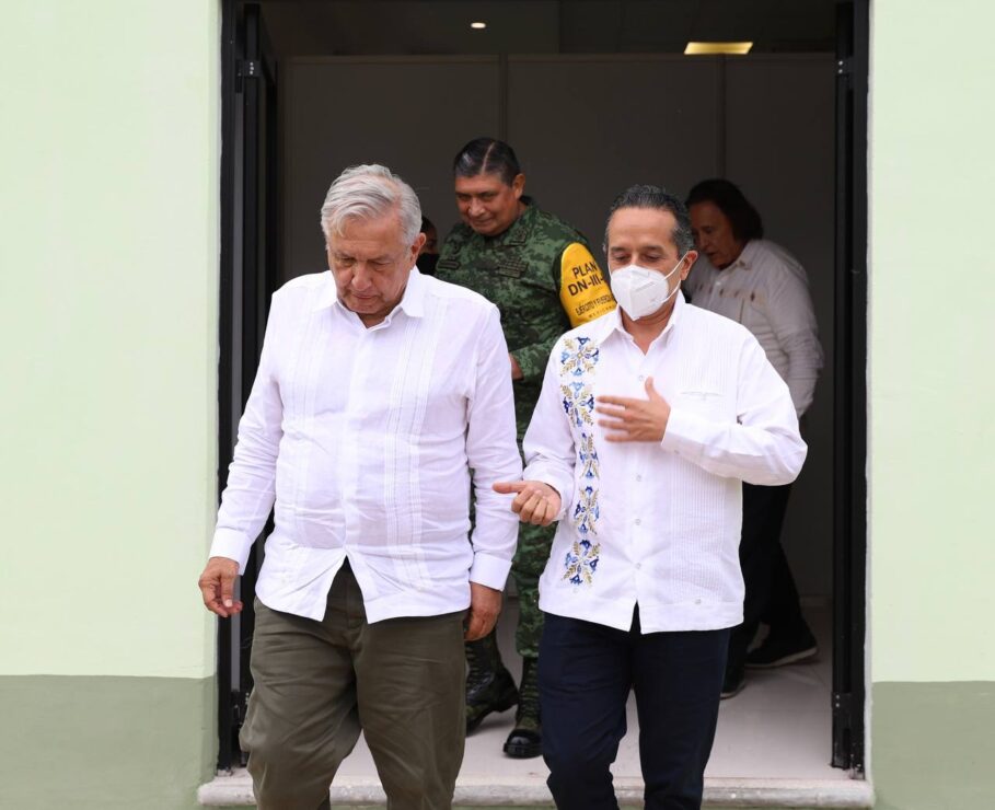 Llega Amlo A Quintana Roo Para Supervisar Obras Del Tren Maya