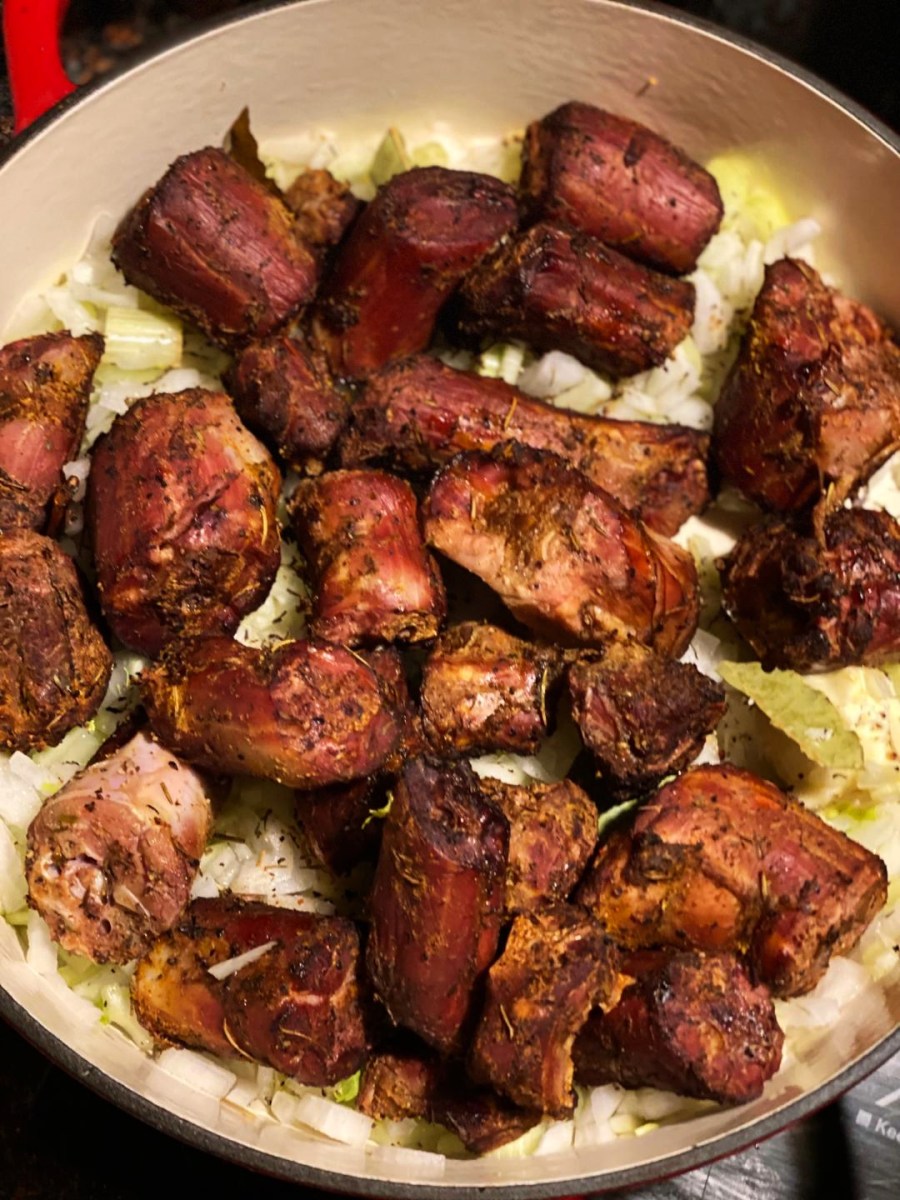 Smoked Turkey Neck Red Beans And Rice Two And A Knife Marissa Bolden