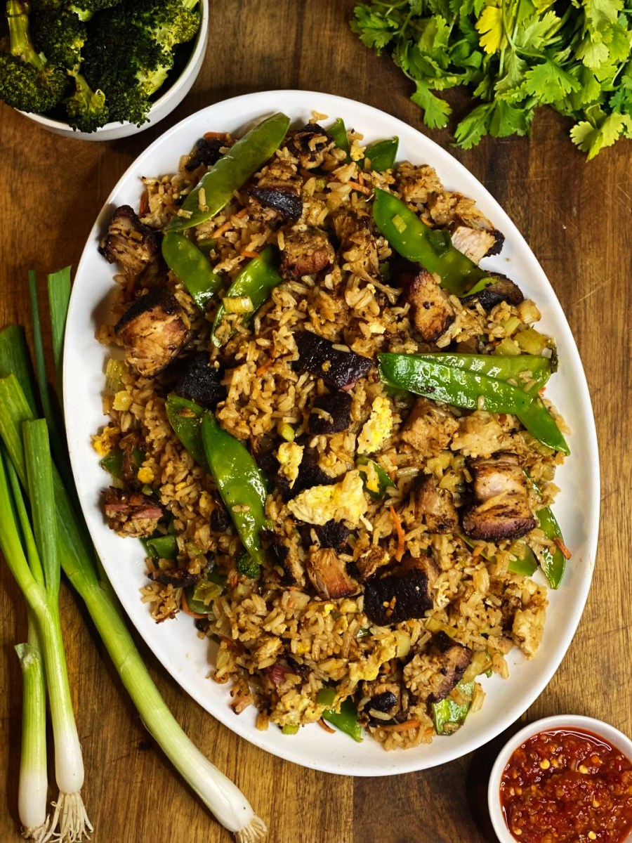 Smoked Pork Belly Fried Rice Two And A Knife Marissa Bolden