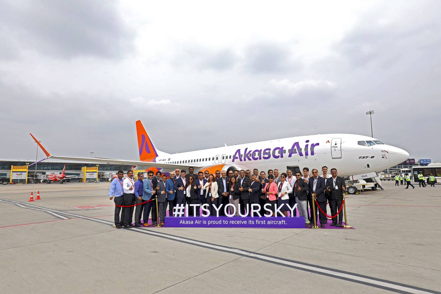 Akasa Air Unveils Cabin Crew Uniforms