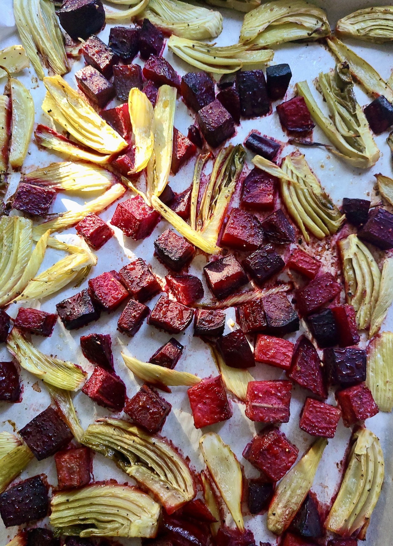 Roasted Fennel And Beets Ugly Vegan Kitchen