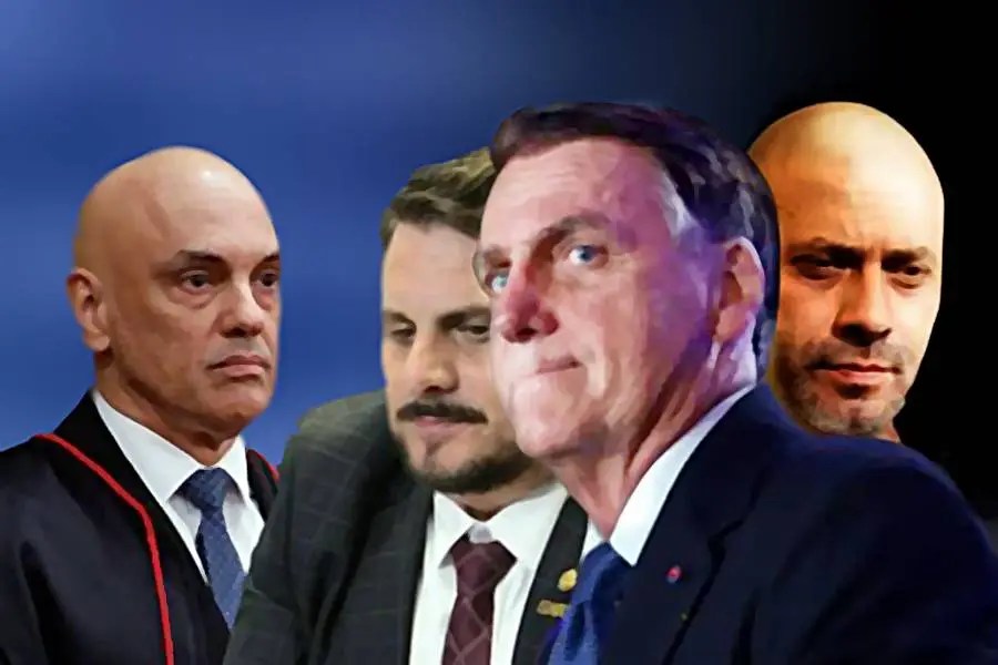 Moraes Manda Polícia Federal Ouvir Bolsonaro E Daniel Silveira