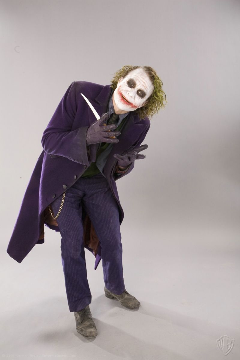 Heath Ledger Joker The Dark Knight Promotional Photoshoot