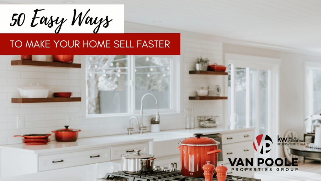 50 Easy Ways To Make Your Home Sell Faster