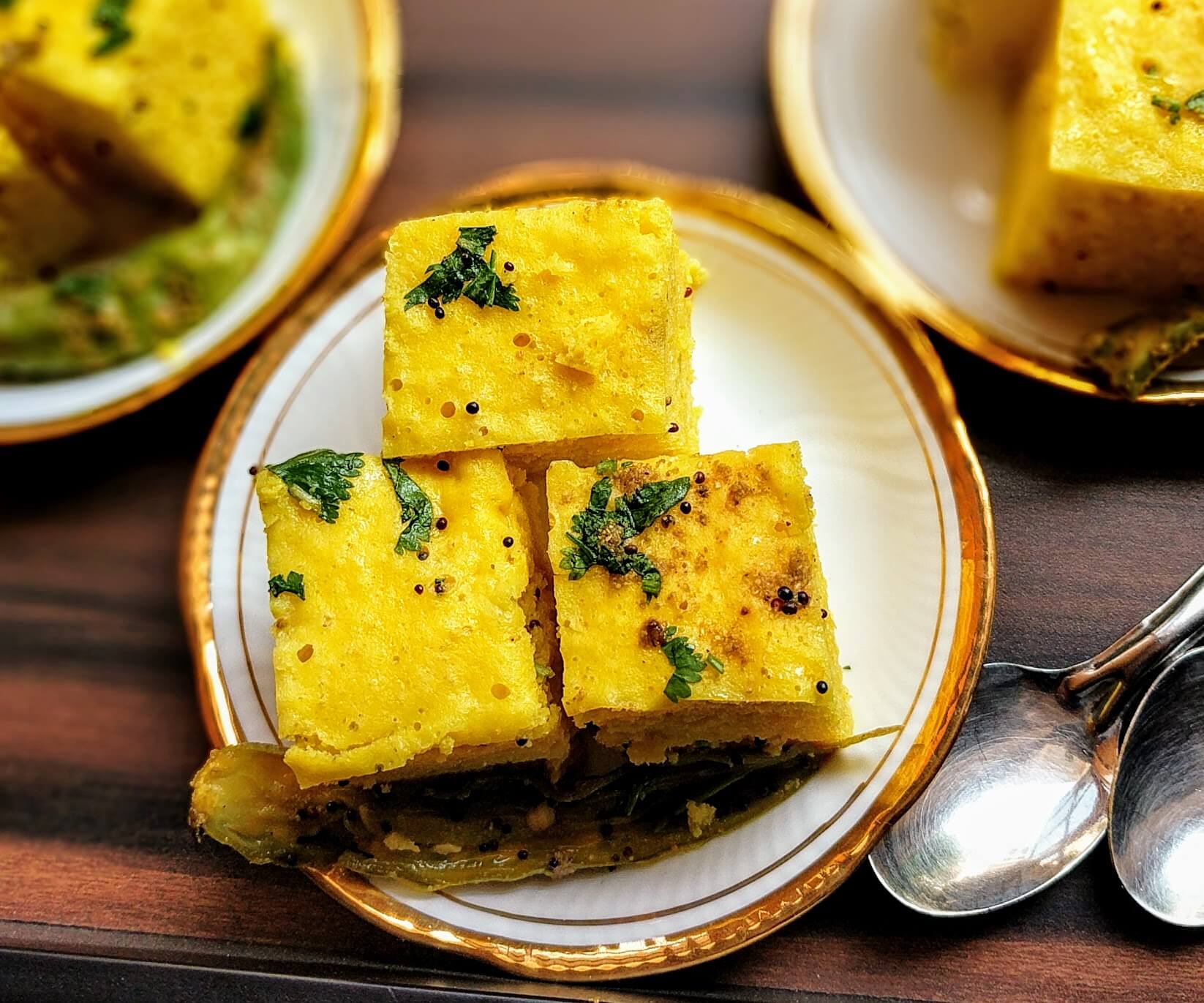 Khaman Dhokla Recipe Soft And Spongy Gujarati Dhokla Vegecravings