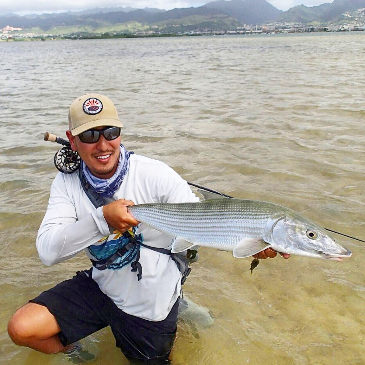 Fly Fishing Photo Big Bonefish In Hawaii The Venturing Angler