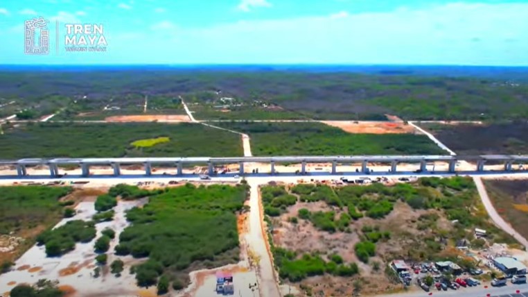 Tren Maya Tramo 2 Cuenta Con El 100 Del Riel Balasto Y Durmiente