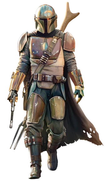 The Mandalorian Din Djarin Face