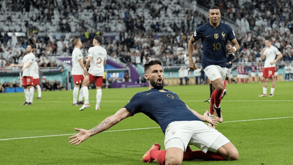 Olivier Giroud Breaks Henrys French Record With 52nd Goal Village