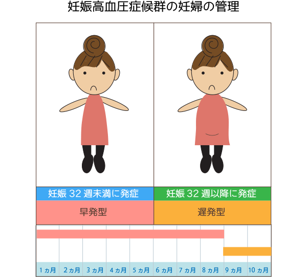 妊娠高血圧症候群の妊婦の管理【妊娠期指導】