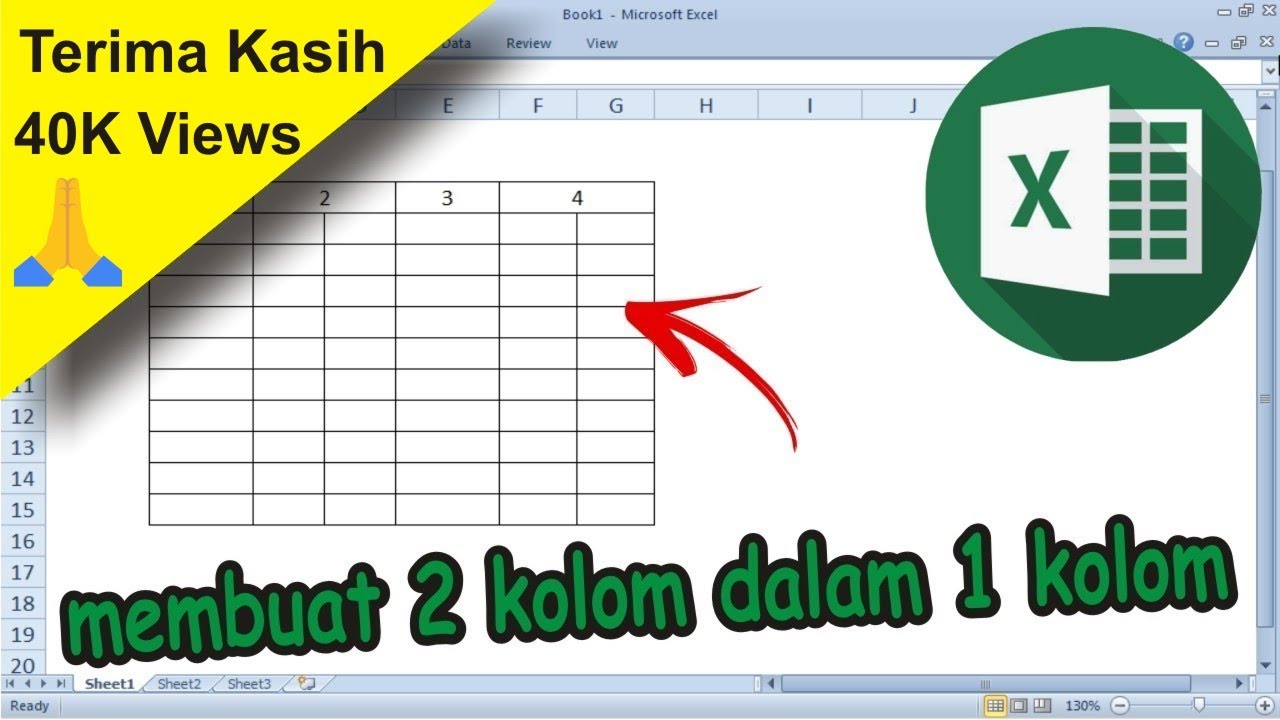 Cara Mengenter Untuk Membuat Kolom Tabel Baru Di Excel Hongkoong Images