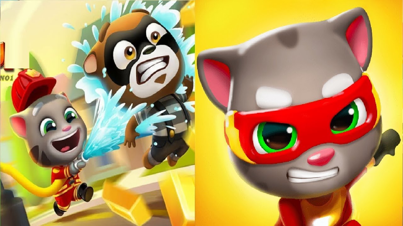 My Talking Tom 2 New Update 2020 Vs Talking Tom Gold Run Vs Talking Tom