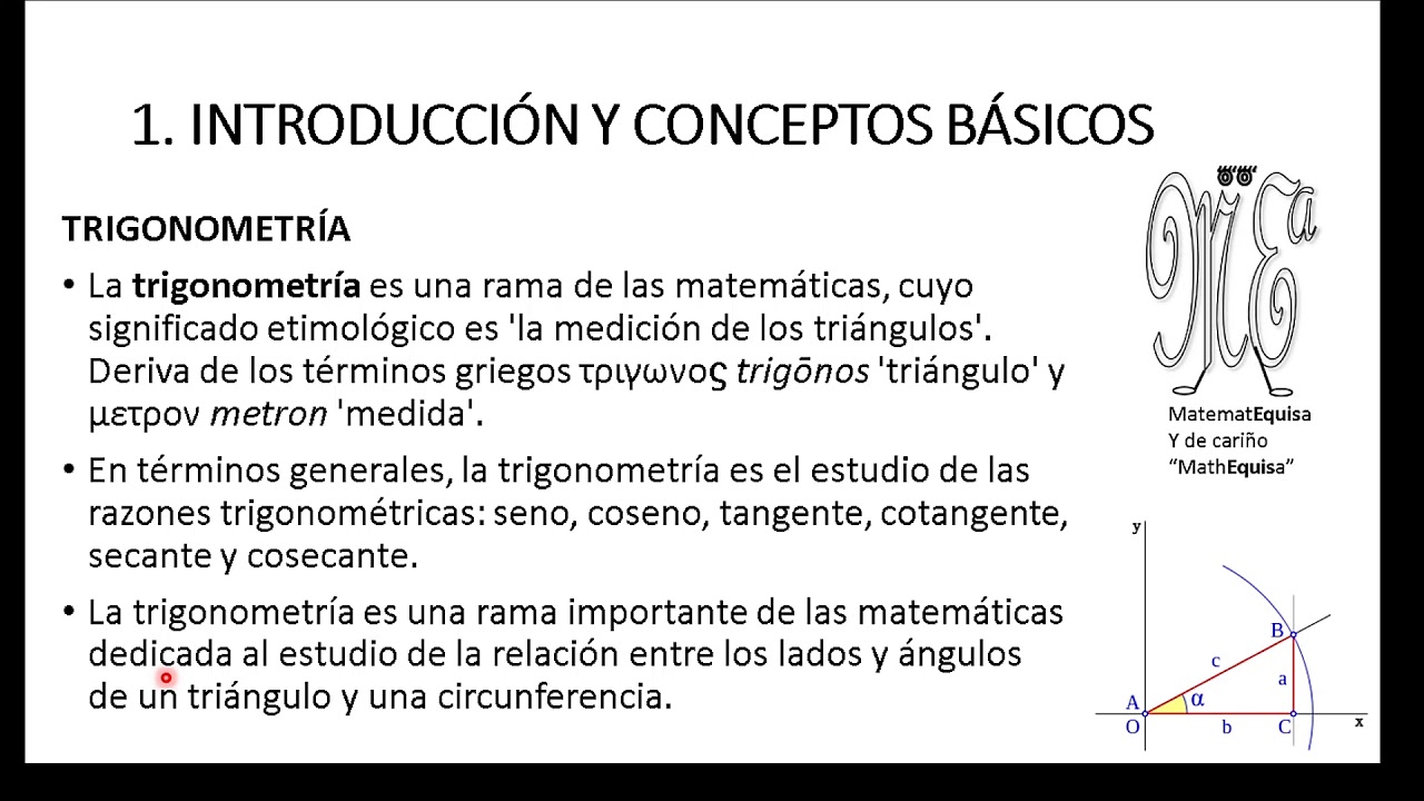 Introduccion A La Trigonometria Trigonometria Otosection