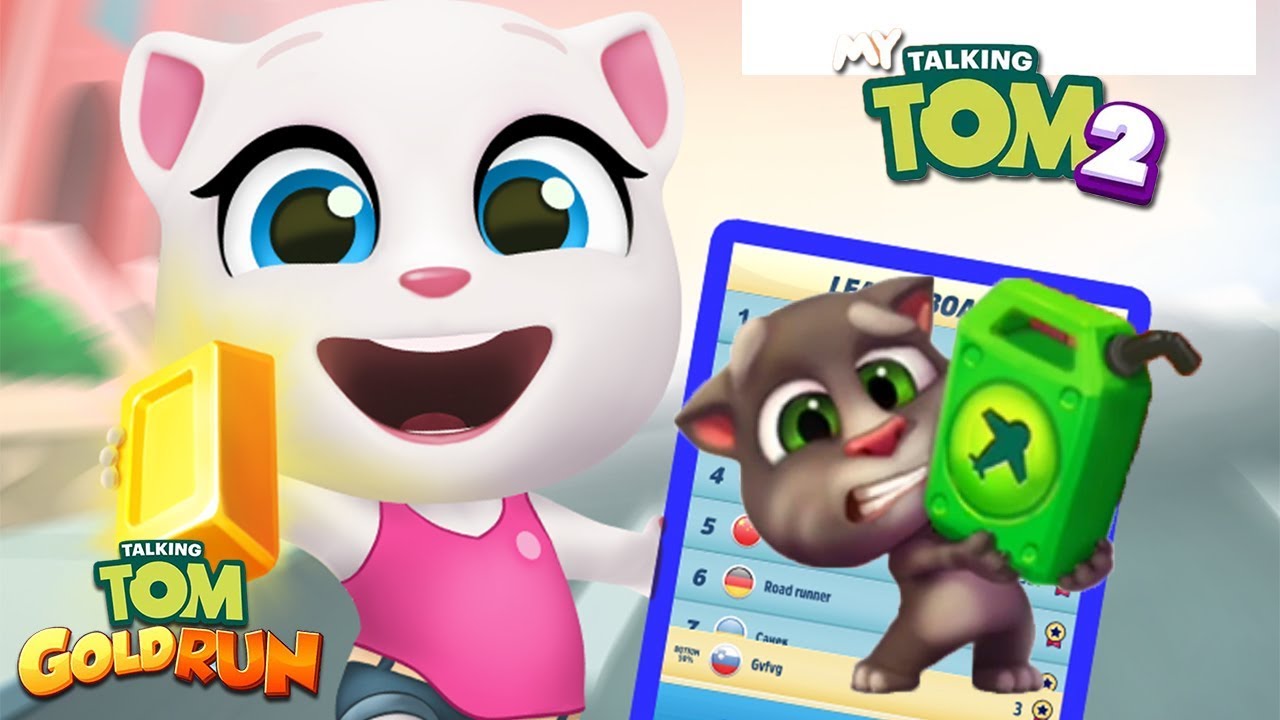 My Talking Tom Vs Talking Tom Gold Run My Talking Tom