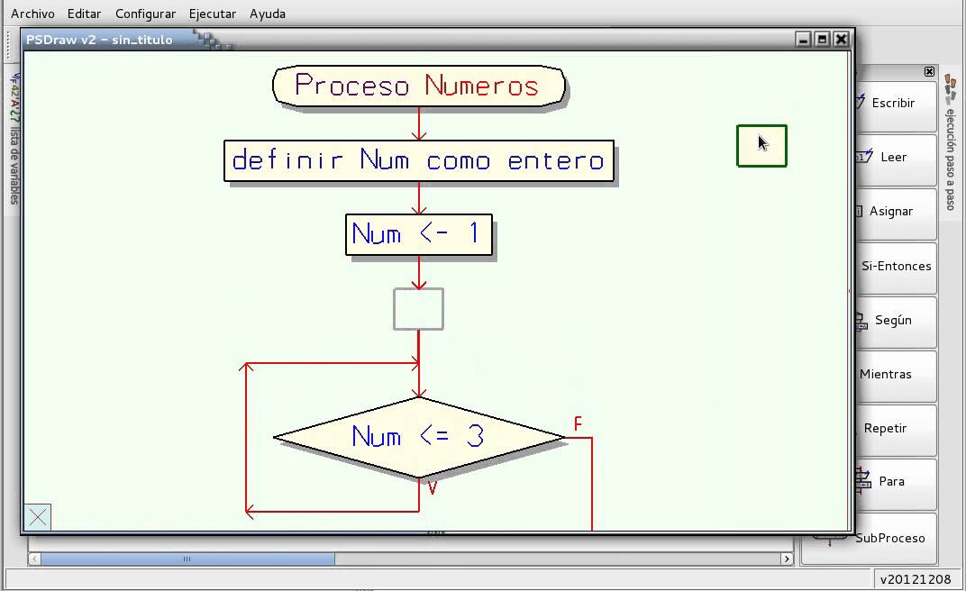 Como Hacer Un Diagrama De Flujo En Pseint Sumas Y Restas Pseint Desde