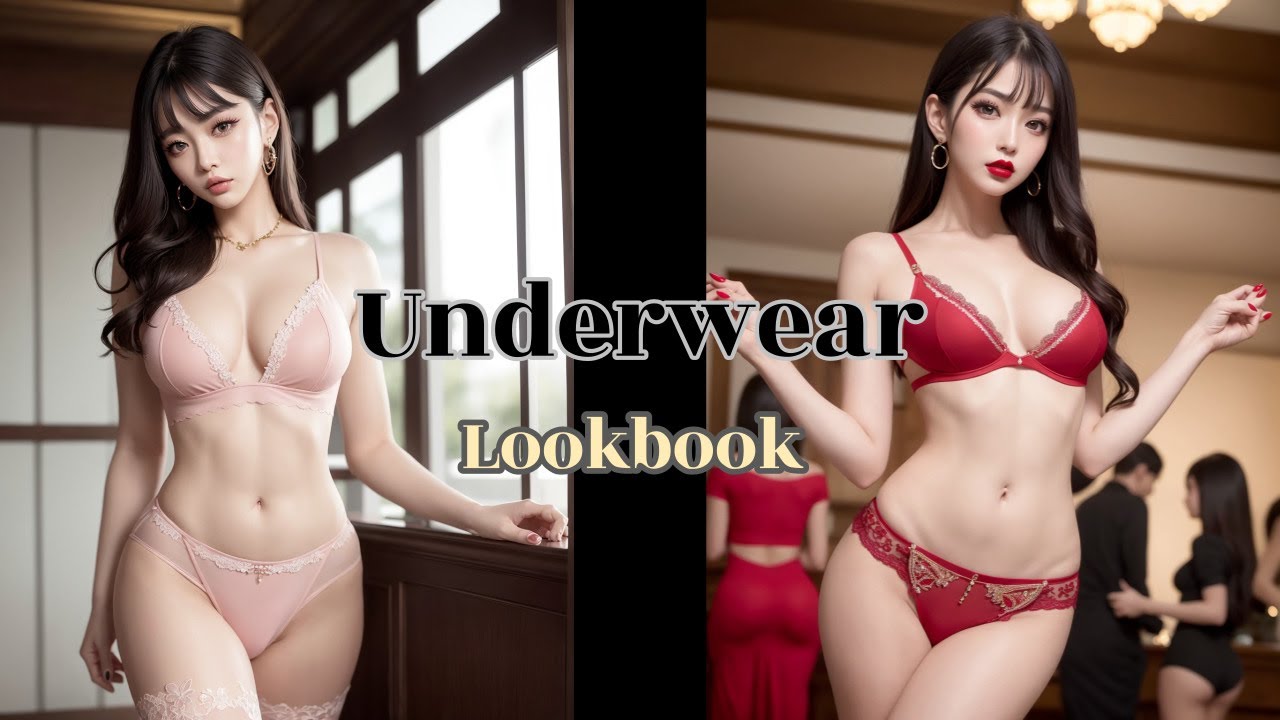 Ai Lingerie Lookbook 4k Ai Art Lookbook 란제리 패션 Ai 룩북 Ai Lingerie