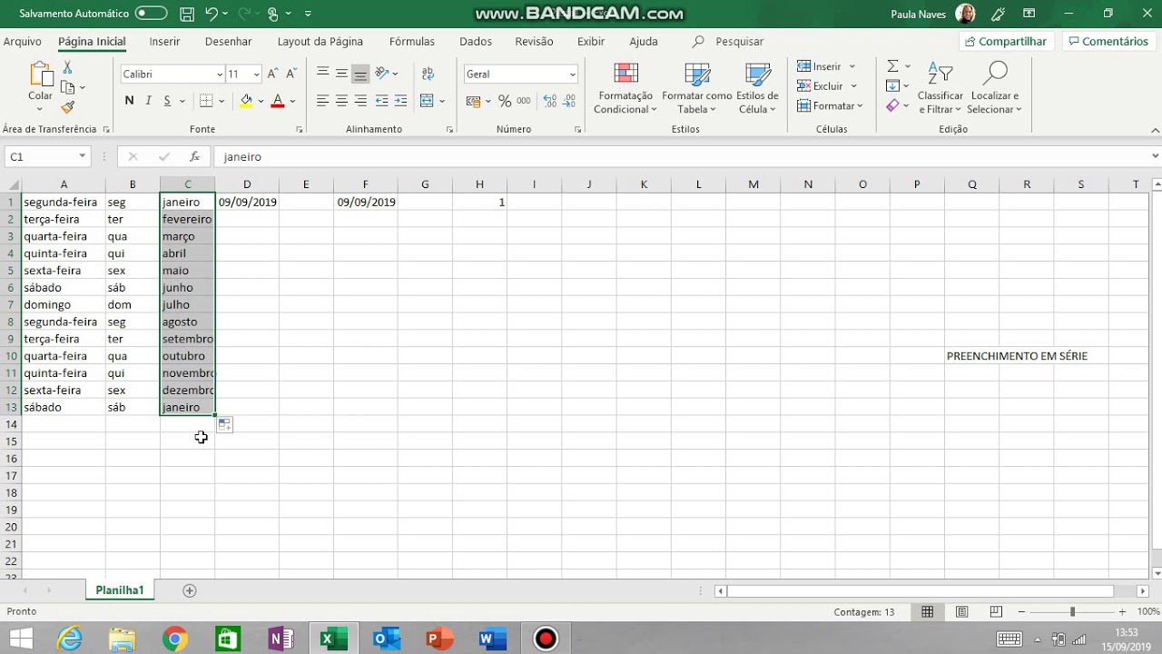 Como Fazer O Preenchimento Automatico No Excel Pra Celular Otosection