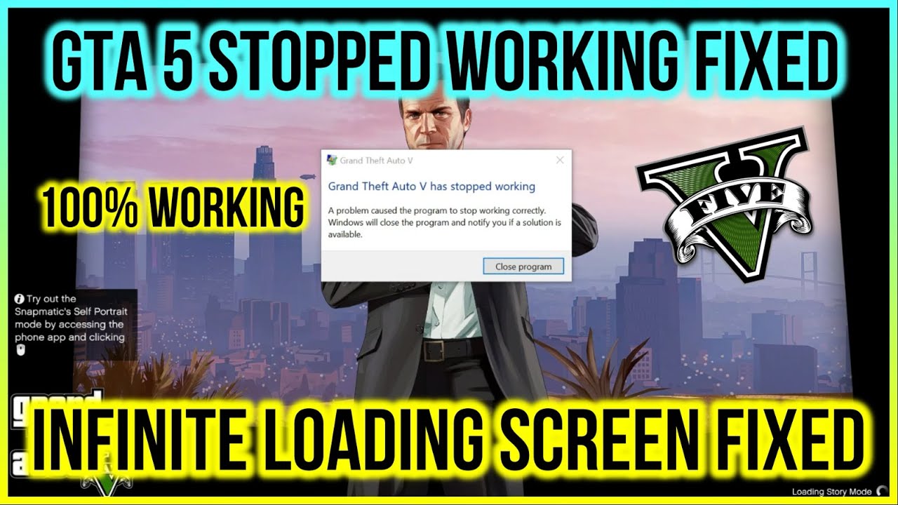 How To Fix Gta 5 Loading Screen Infinite Error 2021 Otosection