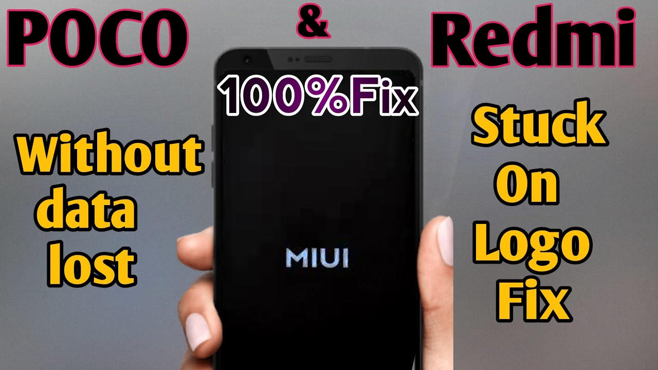 How To Fix Xiaomi Phones Stuck On Miui Logo Boot Screen Tech Tutorials