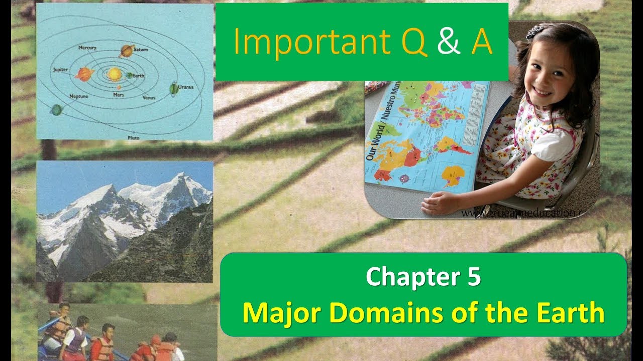 Ncert Class 6 Geography Chapter 5 Major Domains Of The Earth Otosection