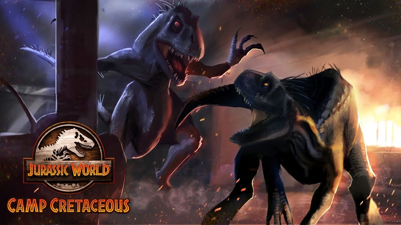 Scorpius Rex E750 And Indoraptor Vs Indominus Rex Vs Night Feeder