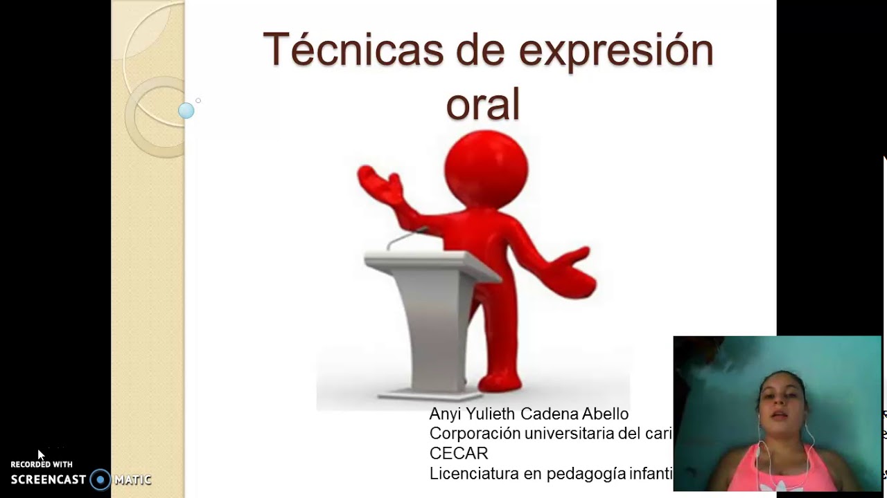 Tecnicas De Expresion Oral Individual Y Colectiva Otosection