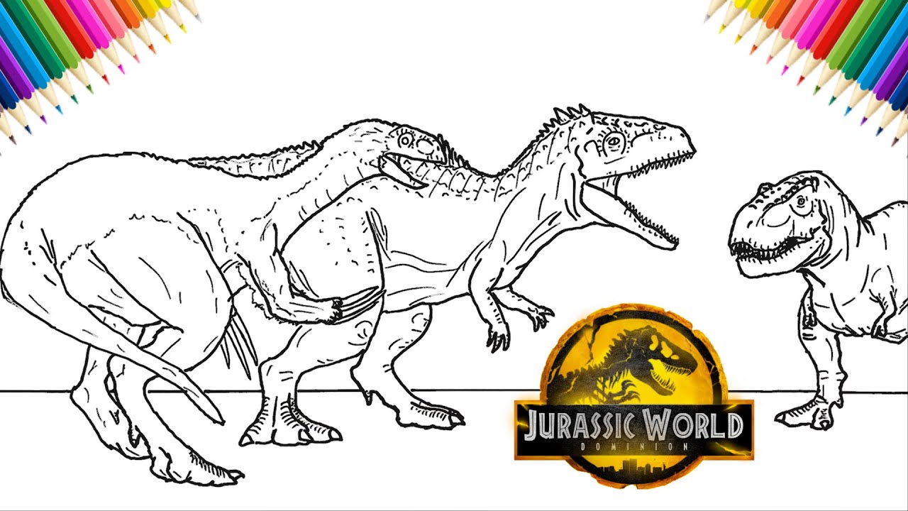 Therizinosaurus Vs Giganotosaurus Vs T Rex Jurassic World Dominion