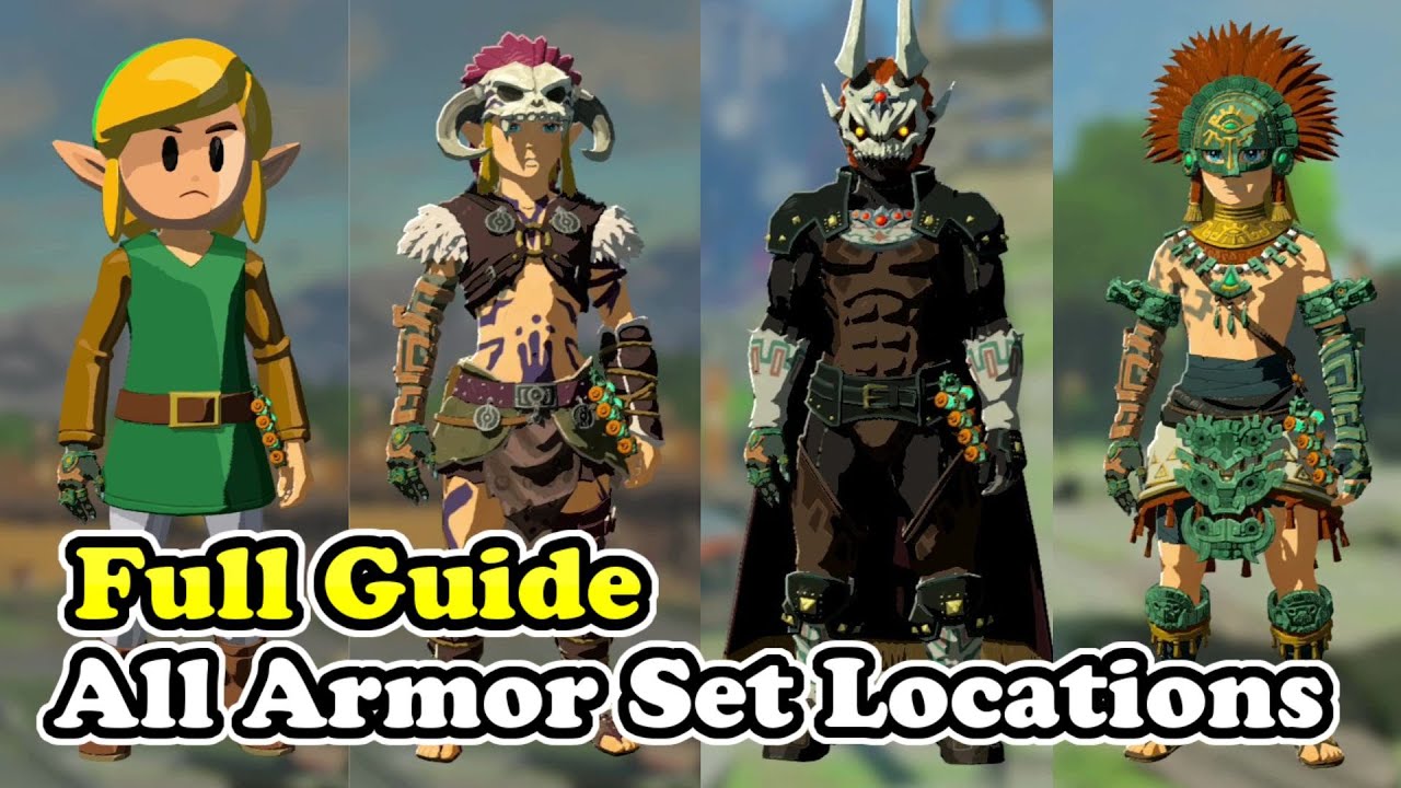 All Armor Set Locations Zelda Tears Of The Kingdom Full Guide Otosection