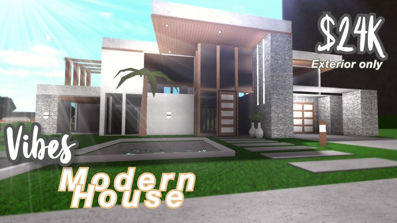 Bloxburg Modern House Exterior Colors For Sleek Modern Exteriors Porn