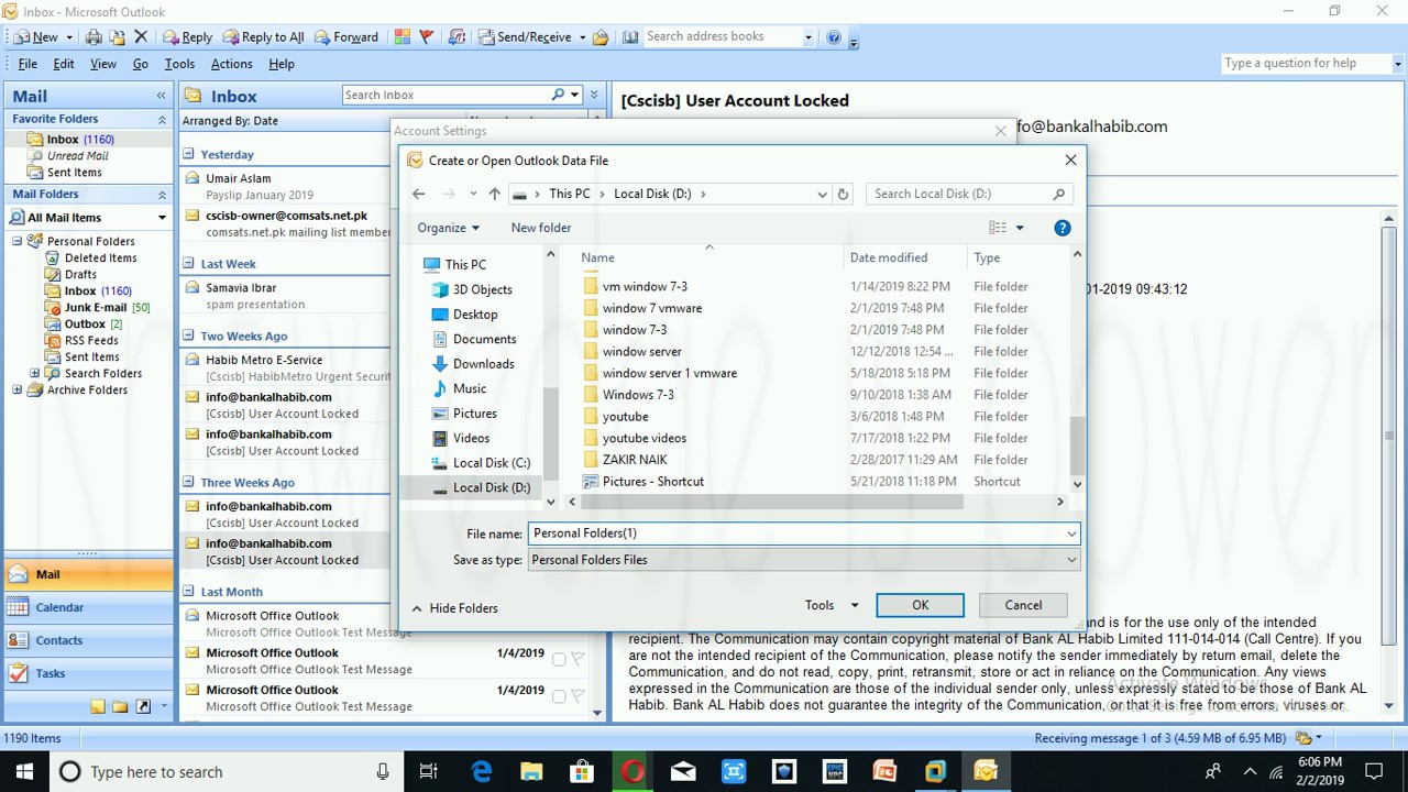 How To Create A Pst File In Outlook Otosection