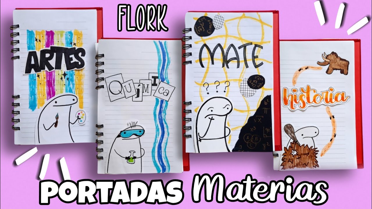 Portada De Lengua Con Flork En 2022 Portada De Cuaderno De Ciencias