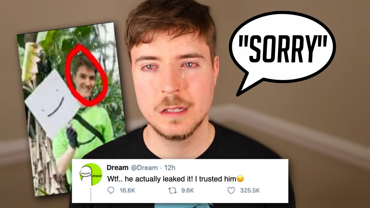 Dream Face Reveal Got Leaked On Twitter Youtube