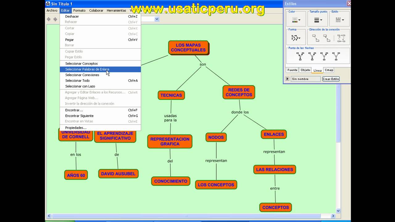 Mapa Mental Con Cmaptools Youtube Bilarasa