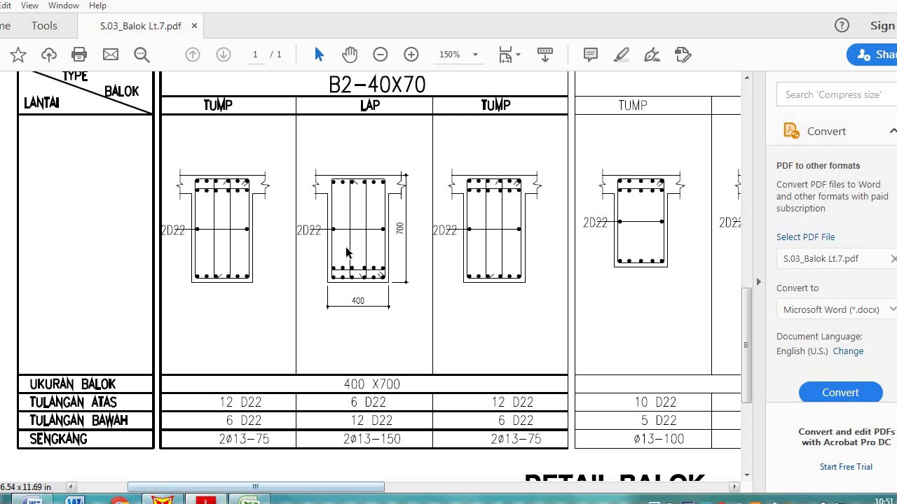 Contoh Desain Balok Tulangan Tunggal Cara Nawy Pdf De