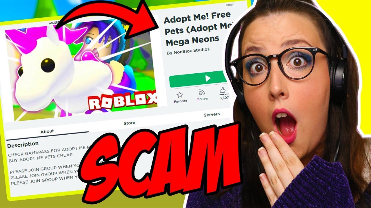 I Played Fake Adopt Me Games I Got Scammed Adopt Me Scamming Roblox