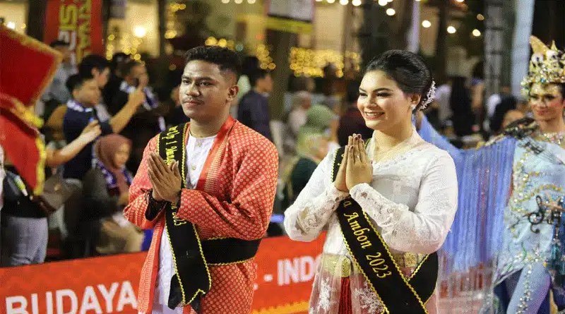 Tampil Mempesona Usung Ikon Ambon City Of Music Di Karnaval Dan Pawai