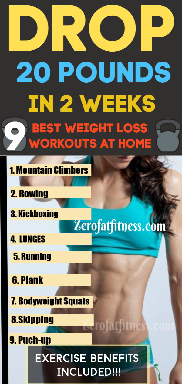 2 Week Weight Loss Exercise Plan Bmi Formula