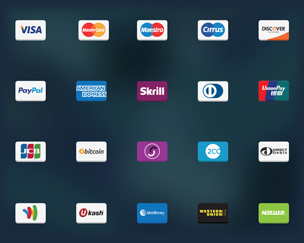 40 Best Credit Card And Payment Method Icon Sets For E Commerce Website