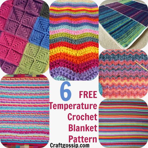 6 Temperature Blanket Patterns Crochet